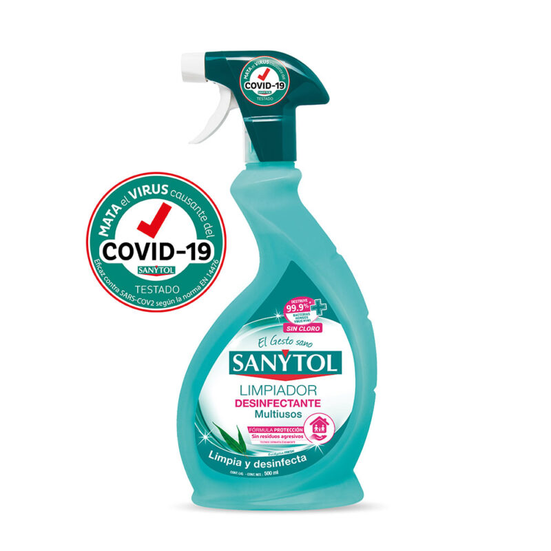 Sanytol Limpiador multiusos desinfectante fresh x 500 ml – Tienda Bisonte